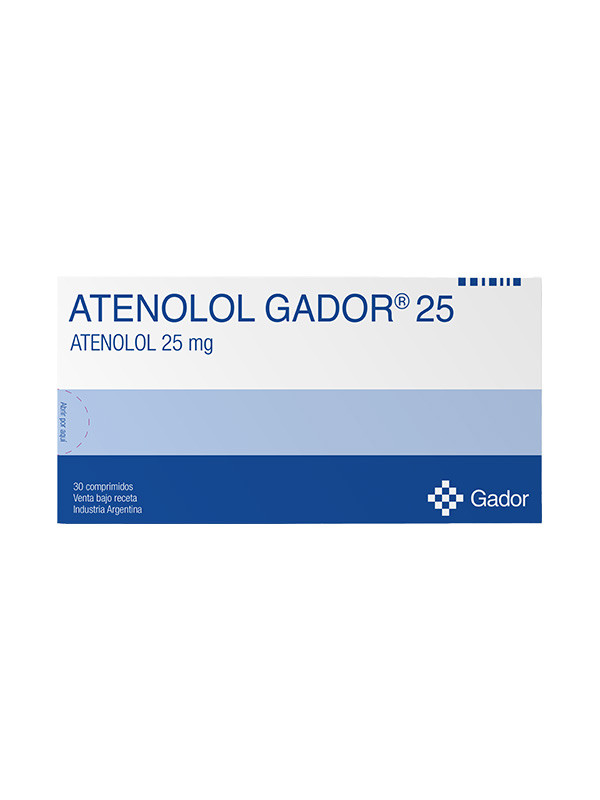 ATENOLOL GADOR 25 | La Química Farmacéutica